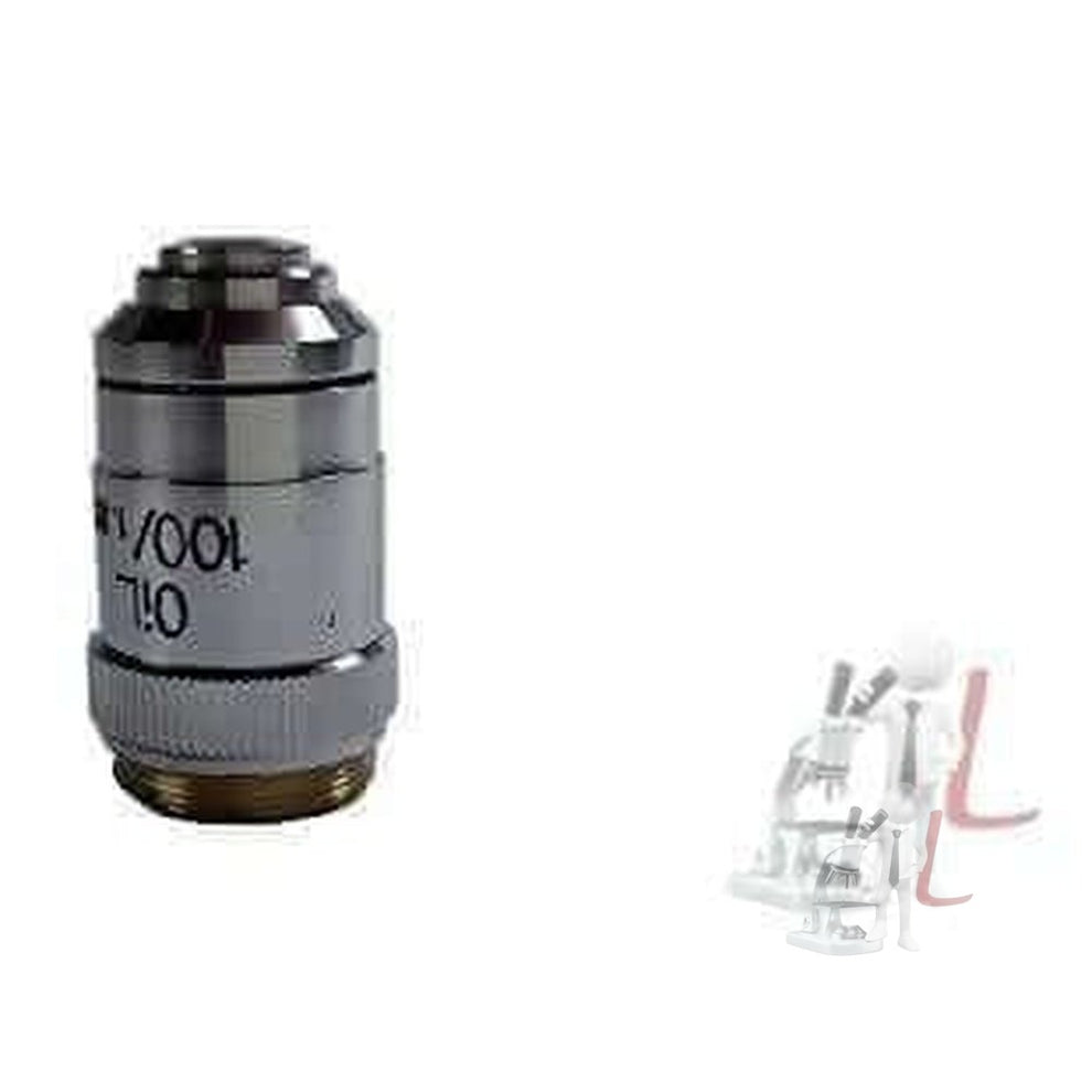 100x oil Microscope Lens Microscope and Microscope Lens Parts ...