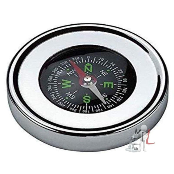 Compass Stainless Steel Directional Military Magnetic Compass (4.3 cm ...