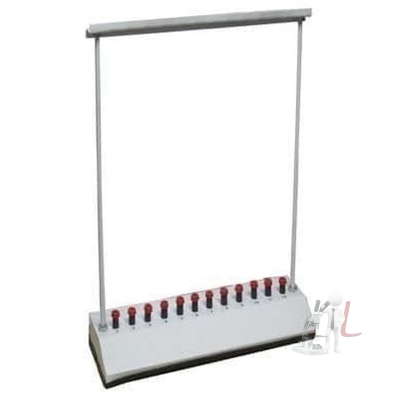 ESR stand mild steel 12 tube Holder Accurate Sedimentation – laboratorydeal
