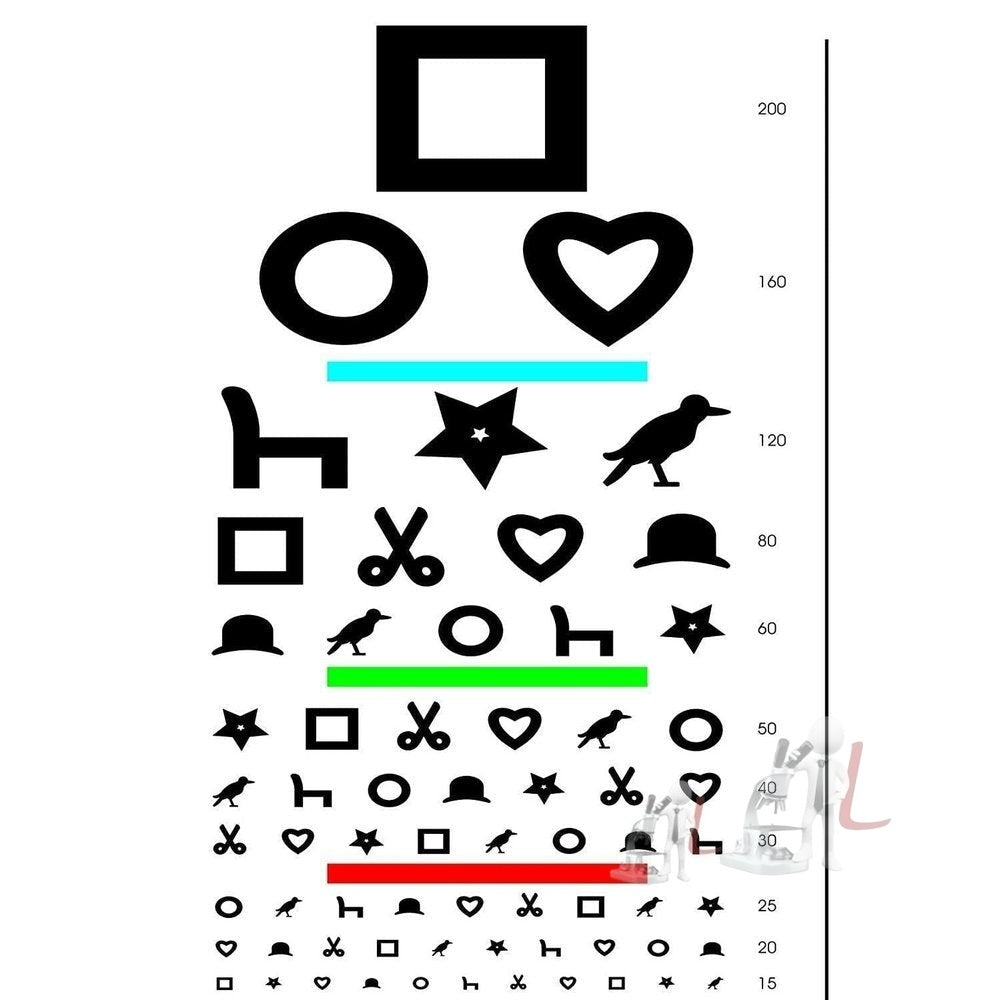 Printable Pediatric Eye Chart