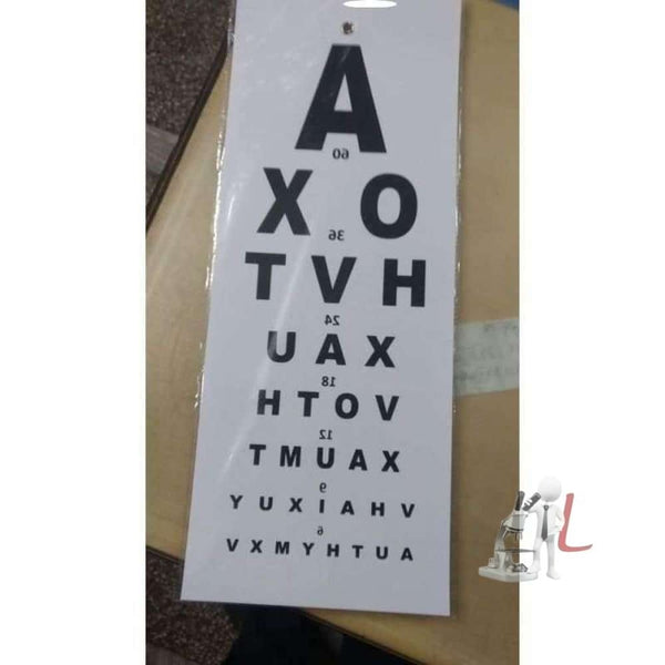 Optometric Eye Chart 0000011 by labpro Laboratory equipments ...
