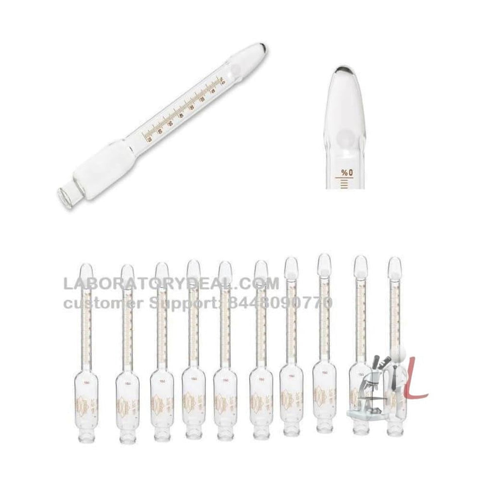 milk butyrometer 0-10% 0.1 % ISI tested Super Grade Dairy & Milk ...
